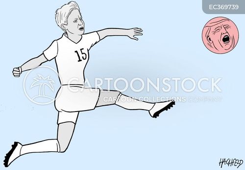 Megan Rapinoe Cartoons and Comics - funny pictures from CartoonStock