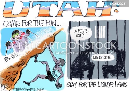 Utah Police Cartoons and Comics - funny pictures from CartoonStock