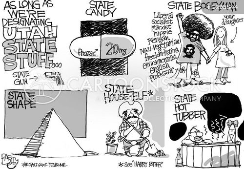 Utahns Cartoons and Comics - funny pictures from CartoonStock