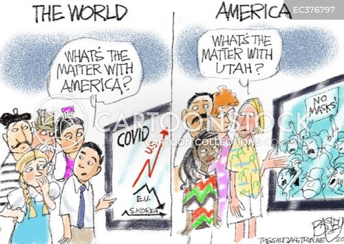 Wearing Mask Cartoons and Comics - funny pictures from CartoonStock