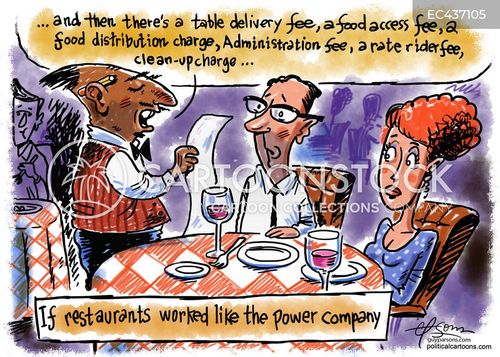 Utilitybill Cartoons and Comics - funny pictures from CartoonStock