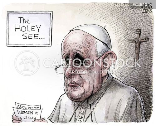 Women Priests Cartoons and Comics - funny pictures from CartoonStock