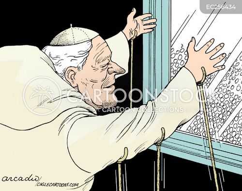 Holy Father Cartoons and Comics - funny pictures from CartoonStock