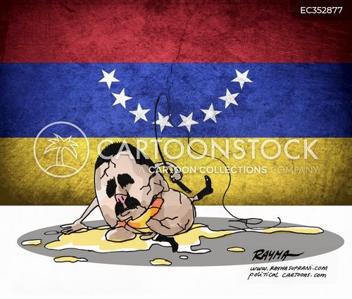 Venezuelan Crisis Cartoons and Comics - funny pictures from CartoonStock