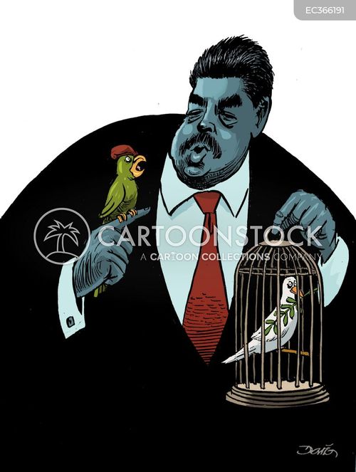 Presidente Venezuela Cartoons and Comics - funny pictures from CartoonStock