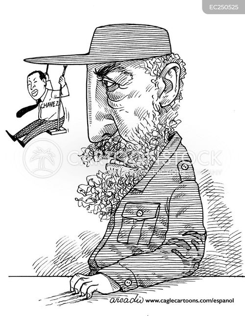 Chavez's Charisma Cartoons and Comics - funny pictures from CartoonStock