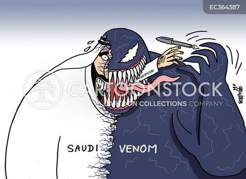 Venom Cartoons and Comics - funny pictures from CartoonStock