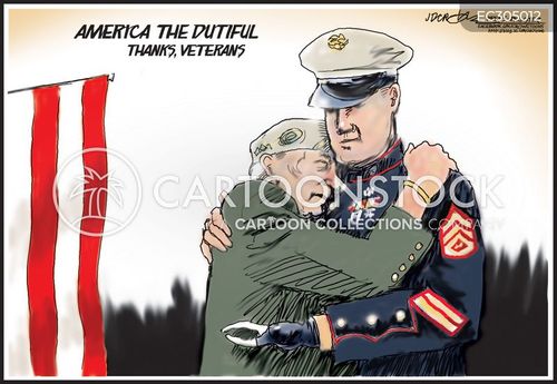 Wwii Veterans Cartoons and Comics - funny pictures from CartoonStock