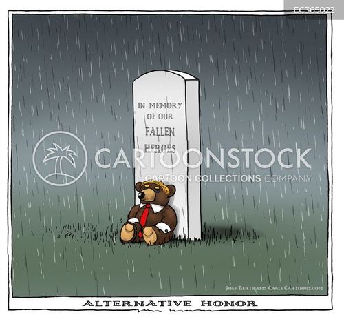 Veterans Monument Cartoons and Comics - funny pictures from CartoonStock