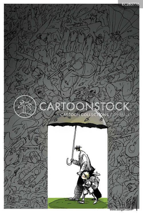 Criminal Hierarchy Cartoons and Comics - funny pictures from CartoonStock