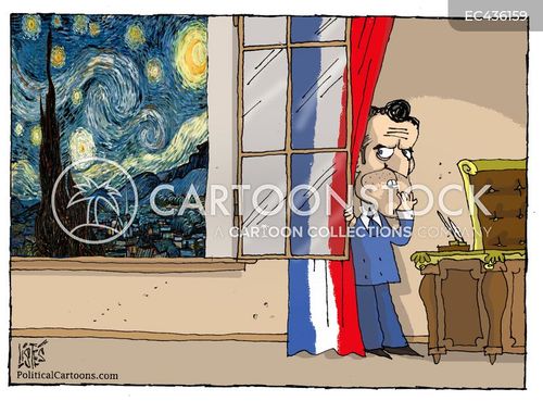 Parisian Protests Cartoons and Comics - funny pictures from CartoonStock