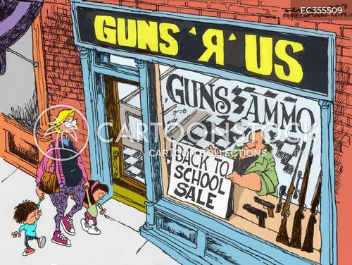 America The Armed Cartoons and Comics - funny pictures from CartoonStock
