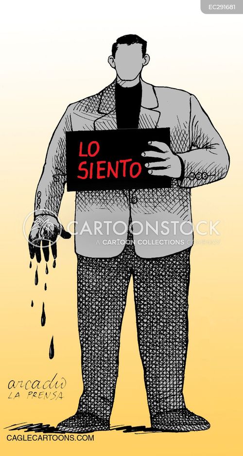 Arrepentimiento Cartoons and Comics - funny pictures from CartoonStock