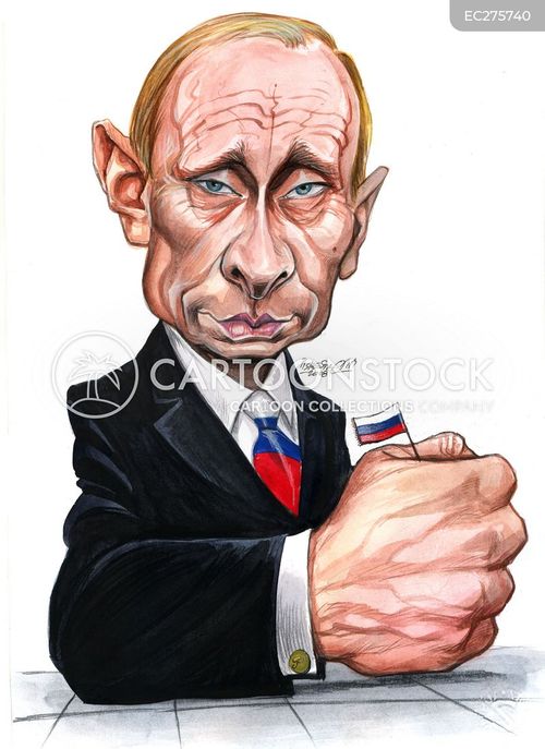 Vladmir Putin Cartoons and Comics - funny pictures from CartoonStock