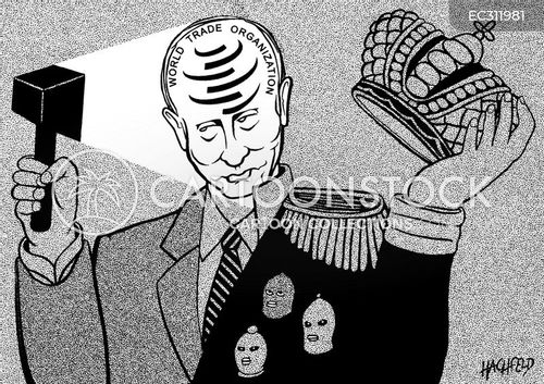 Wto Members Cartoons and Comics - funny pictures from CartoonStock