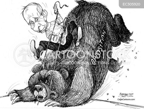 Bucking Horse Cartoons and Comics - funny pictures from CartoonStock