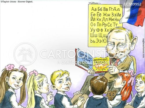 Indoctrinated Cartoons and Comics - funny pictures from CartoonStock