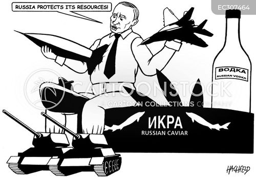 Russian Caviar Cartoons and Comics - funny pictures from CartoonStock
