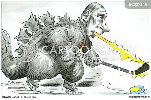 Political Godzilla Cartoons and Comics - funny pictures from CartoonStock