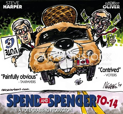 Public Spender Cartoons and Comics - funny pictures from CartoonStock
