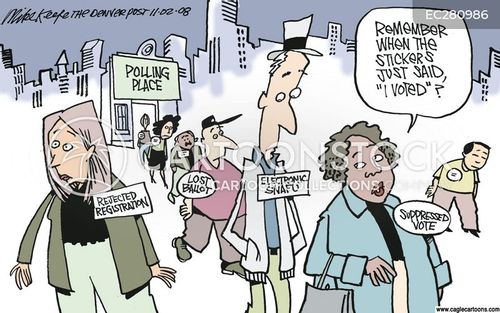 Ballot Machines Cartoons and Comics - funny pictures from CartoonStock