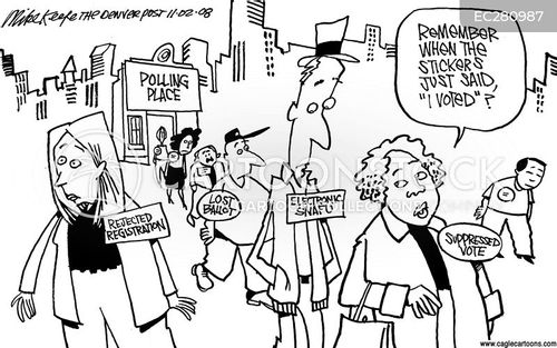 Ballot Machines Cartoons and Comics - funny pictures from CartoonStock
