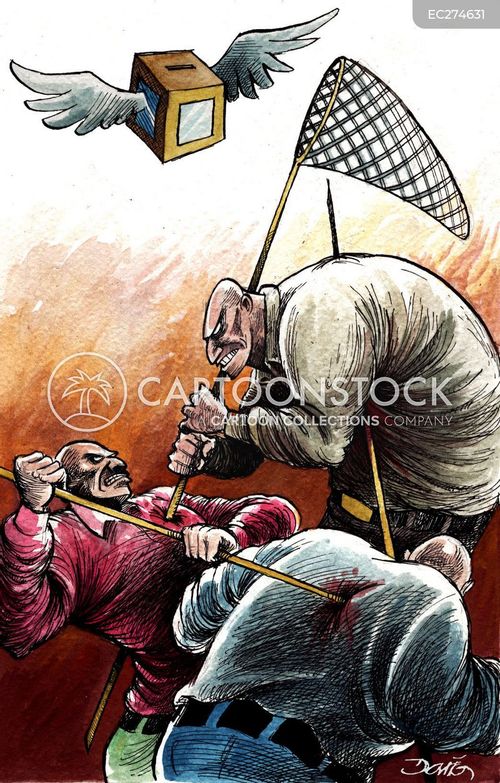 Struggle Cartoons and Comics - funny pictures from CartoonStock