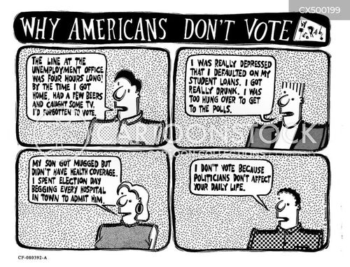 Voting Participation Cartoons and Comics - funny pictures from CartoonStock
