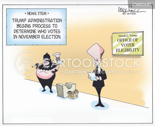 Office Of Voter Eligibility Cartoons and Comics - funny pictures from ...
