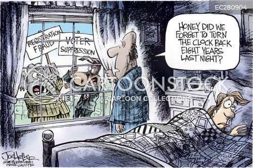 Ballot Tampering Cartoons and Comics - funny pictures from CartoonStock