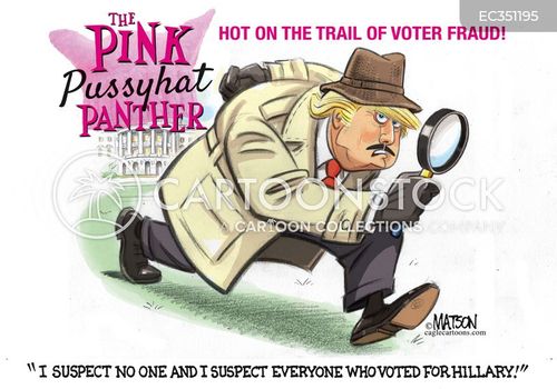 Trump Clouseau Cartoons and Comics - funny pictures from CartoonStock