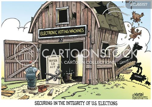 Voting Procedures Cartoons and Comics - funny pictures from CartoonStock