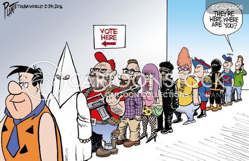 Super Tuesday 2016 Cartoons and Comics - funny pictures from CartoonStock