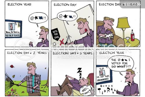 Voter Accountability Cartoons and Comics - funny pictures from CartoonStock
