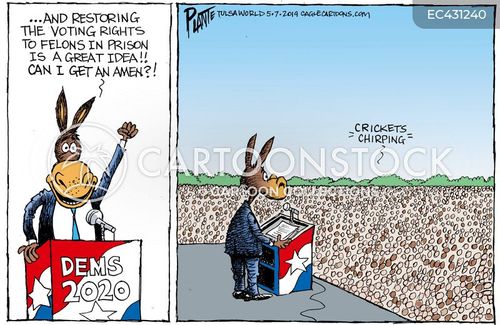 Re-enfranchisement Cartoons and Comics - funny pictures from CartoonStock