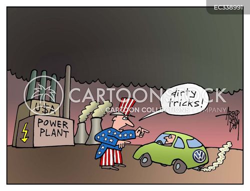 Emissions Scandal Cartoons and Comics - funny pictures from CartoonStock