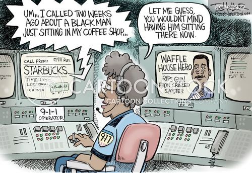 Waffle House Hero Cartoons and Comics - funny pictures from CartoonStock