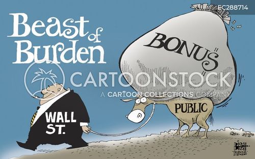 Financial Rewards Cartoons and Comics - funny pictures from CartoonStock