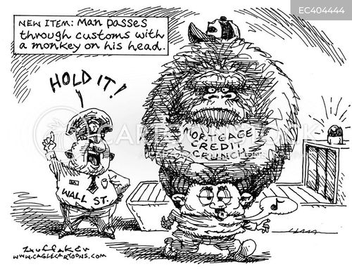 Credit Bubble Cartoons and Comics - funny pictures from CartoonStock