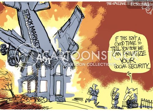Market Crash Cartoons and Comics - funny pictures from CartoonStock