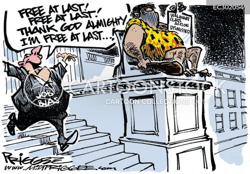 Walmart Case Cartoons and Comics - funny pictures from CartoonStock