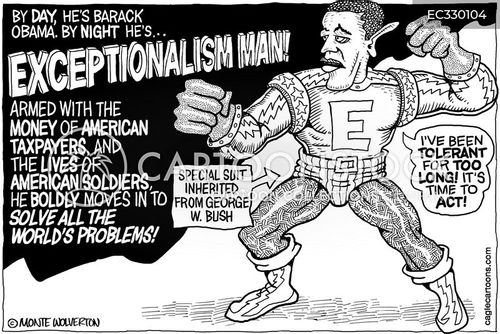 Exceptionalism Cartoons and Comics - funny pictures from CartoonStock