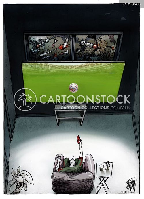 Green Invasion Cartoons and Comics - funny pictures from CartoonStock