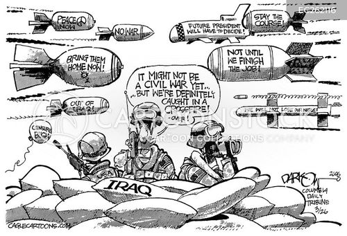 War And Conflict Cartoons and Comics - funny pictures from CartoonStock