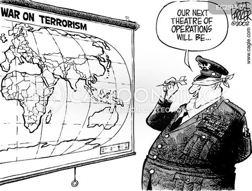Terror Operations Cartoons and Comics - funny pictures from CartoonStock
