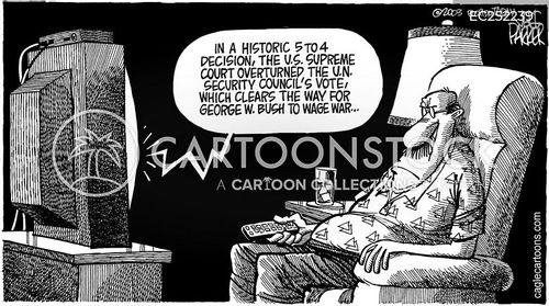 War Decision Cartoons and Comics - funny pictures from CartoonStock