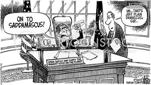 New War Phase Cartoons and Comics - funny pictures from CartoonStock