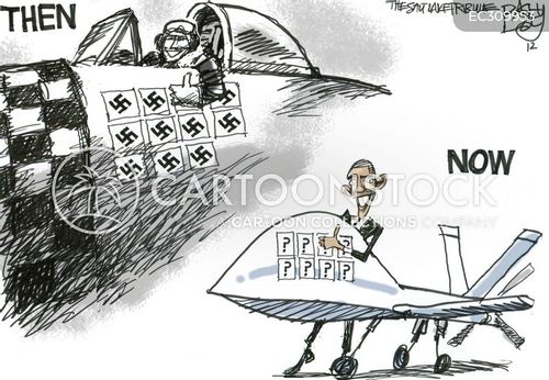 Drone War Cartoons and Comics - funny pictures from CartoonStock