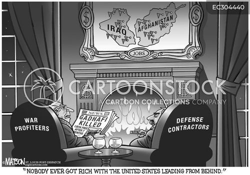 War Profiteer Cartoons and Comics - funny pictures from CartoonStock