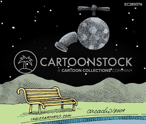 Lunar Soil Analysis Cartoons and Comics - funny pictures from CartoonStock